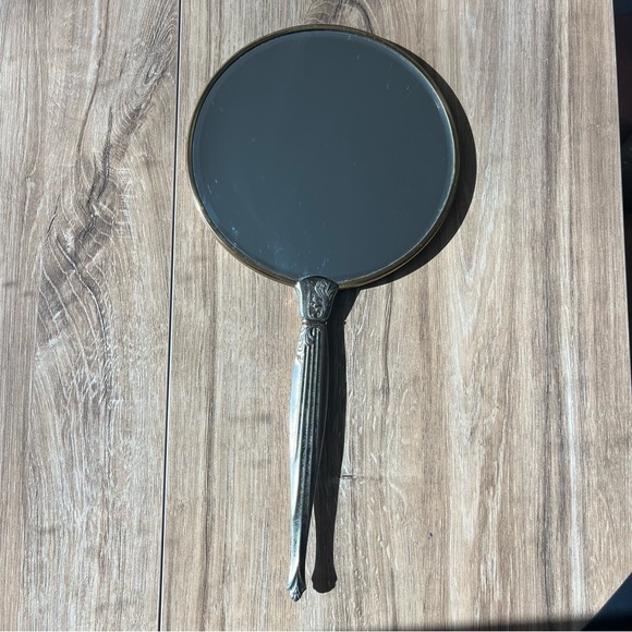 Bath | Vintage American Gold Hand Mirror | Poshmark